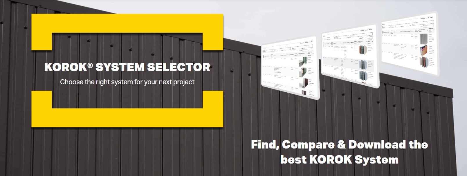 System Selector - KOROK Fire and Acoustic Wall Systems